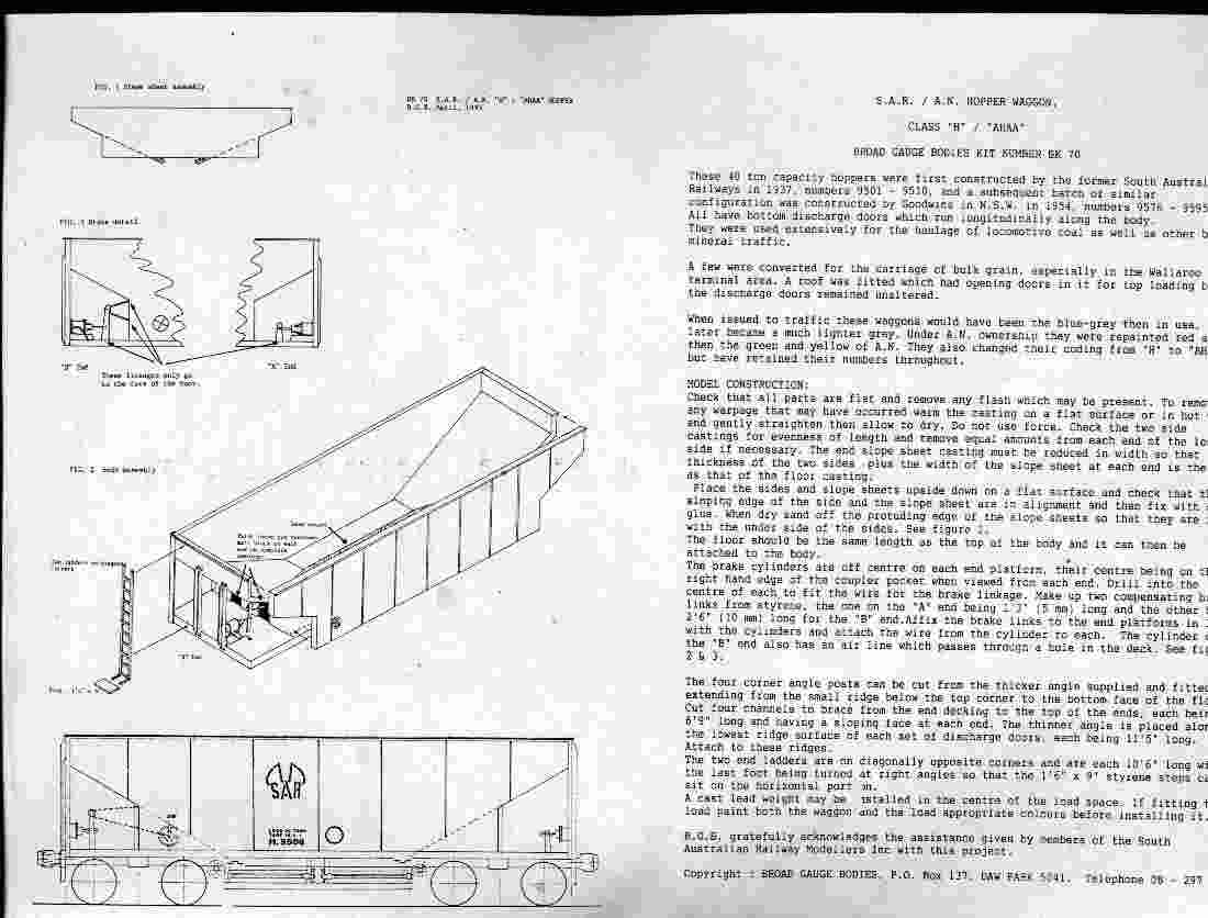 A 04 BALLAST LOAD FOR H AHAA HOPPERS – BGB Models