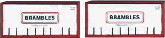 BRAMBLES 20ft tautliner container kits x 2 – BGB Models